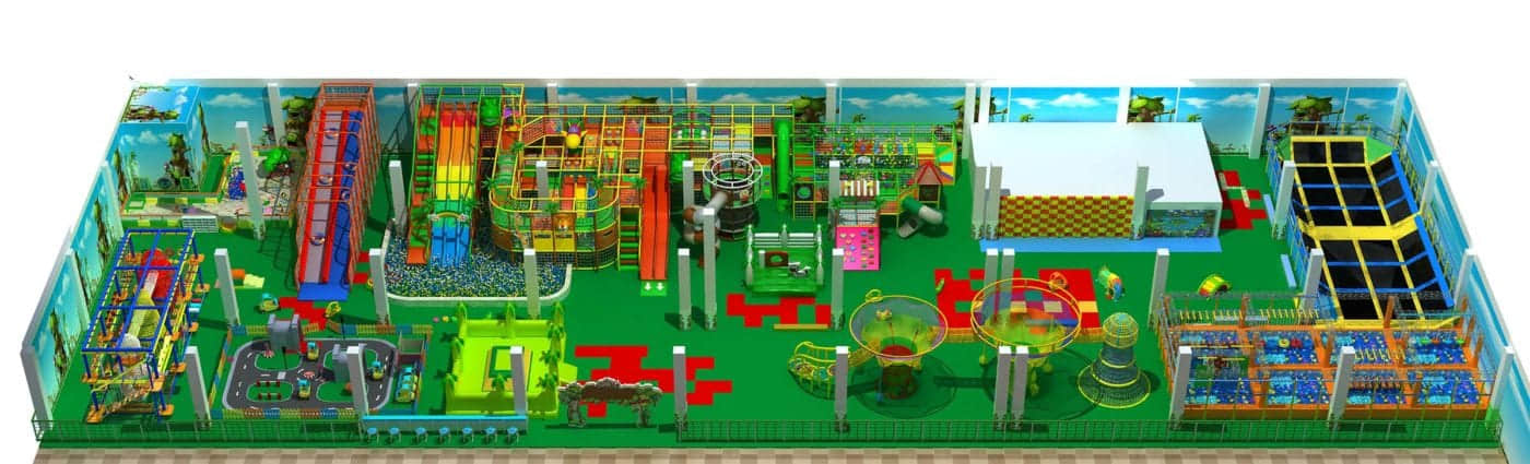 How to make a layout for children indoor playground? - Wonka Playground